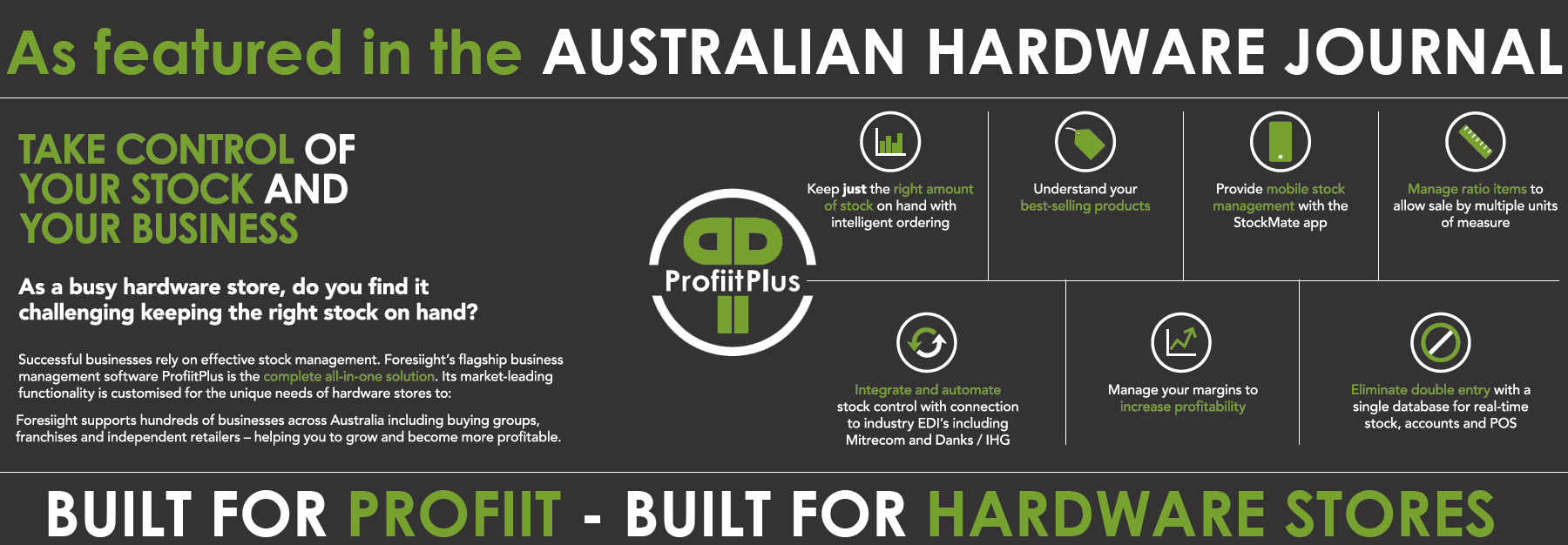 8 reasons why you need hardware store software | Foresiight Software